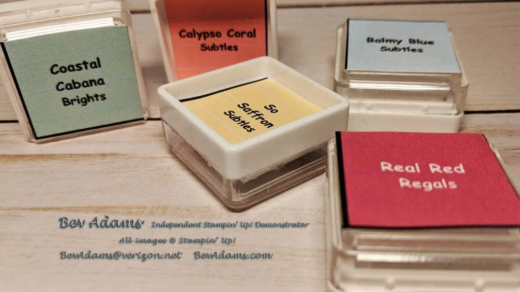 Stampin Spot labels
