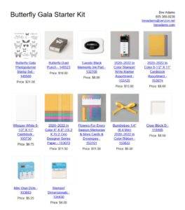 Starter Kit Tips and Suggestions