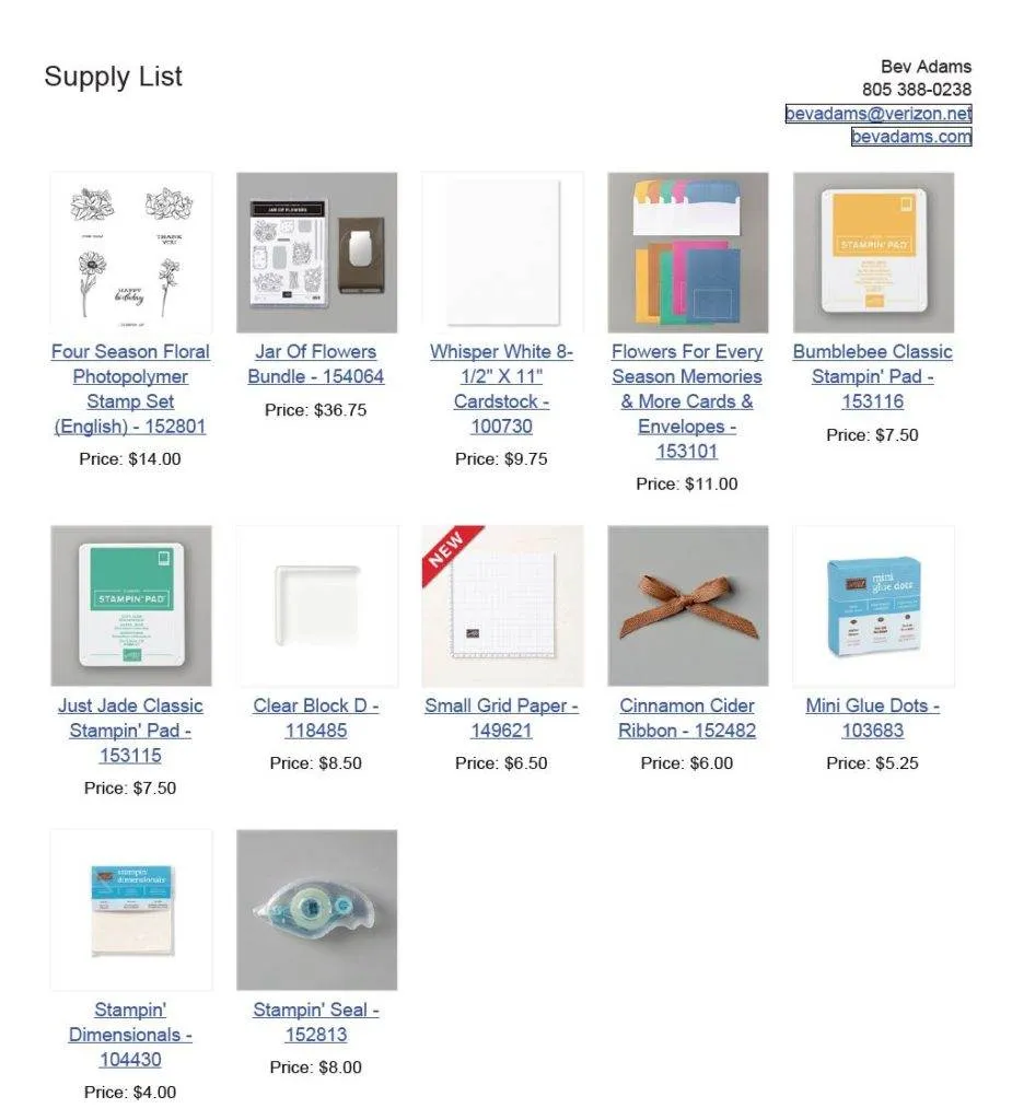 Starter Kit Tips and Suggestions